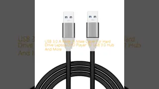 China USB 3.0 A Male To Male Cable For Hard Drive Laptop DVD Player TV USB 3.0 Hub And More for sale