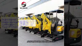 China R319 Chinese 1 Ton Mini Excavator Supplier Farm Used Miniexcavadora EPA Euro 5 EPA Engine Mini Digger Excavator for sale
