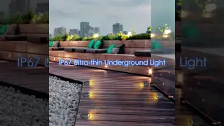 China 1W Recessed Step Light Ultra Thin DIA70MM H14MM DC24V 3000k Warm White For Outdoor Lighting  for sale