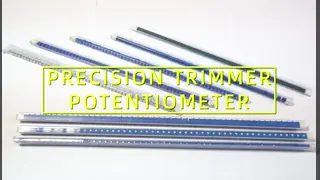 Metal Glass Glaze Preset Potentiometer Trimmer Potentiometer