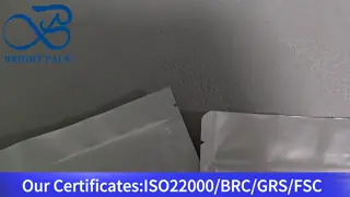 foil stand up pouches