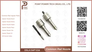 DSLA154P1034(0433175298) Common Rail Nozzle For Injectors 0445110069/070