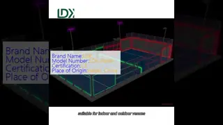 China Factory Direct Padel Court with LED Lighting and Glass Back Wall for sale