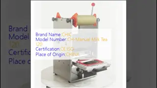 Milk Tea Sealer Machine Stainless Steel Mold
