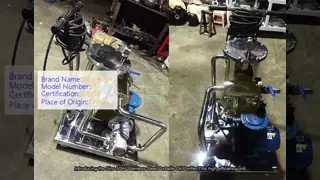 China Stainless Steel Portable Oil Purifier Unit For Hydraulic Oil High Efficiency for sale