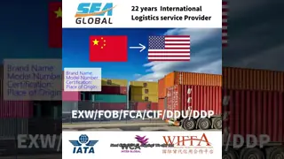 China Ocean Freight Forwarder with Real Time Shipment Tracking, Proactive Customer Support, and DDP Solutions for Hassle-Free Shipping for sale