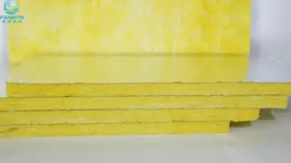 NEW-glasswool board with alum foil facing