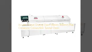 China In Line Tunnel Drying Oven 50mm-400mm Rail Conveyor Convection Tunnel Oven for sale