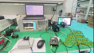 China 7-32V 10 Channels Long Range Digital Video Transmitter Video Signal Sender High Performance for sale