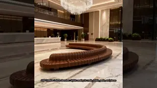 FRP Creative Leisure Benches | Indoor Decor & Outdoor Waiting Seating