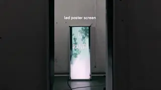 Customized advertising led poster screens for clothing stores. #ledscreen #ledscreendisplay