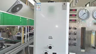12L Tankless Thermostatic Water Heater Gray Dual Flue Pipe For You