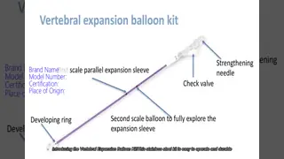 China Medical Kyphoplasty Kit Stainless Steel Vertebral Expansion Balloon Kit for sale