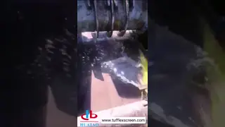 PU Dewatering Screen Panel working