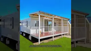 3-in-1 Double-Wing Foldable Container House – Mobile Shipping Container Activity Room, Scenic Area Homestay, Residential Integrated Building