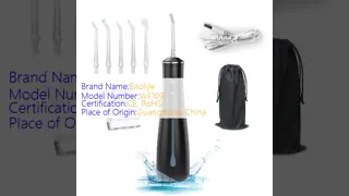 China 4 Modes Usb Rechargeable Water Flosser Ipx7 Waterproof High Pressure Water Flosser for sale