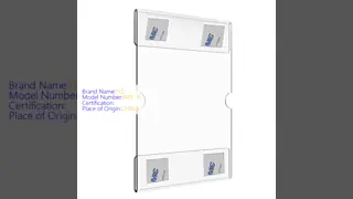 4 X 6 Inches Acrylic Photo Frame Wall Mounted Picture Frame With 3M Sticker On Wall