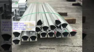 Large Diameter Thin Wall Aluminum Tubing Aluminum 6060 H112 Sgs And Astm Standards