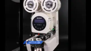 automatic 90/95mm cup sealing machine