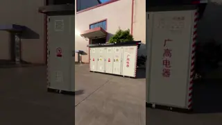 China IEC 60076 Standard Prefabricated Substation with 10kV Rated Voltage and 0.4KV Output Voltage for sale