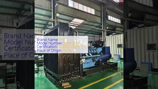 China 50Hz 400V 1 Megawatt Genset Diesel Generator 1250kva Weichai Baudouin Generator for sale