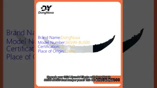 86599-BU500 Front Bumper Decorative Panel  for Hyundai Elantra 2024