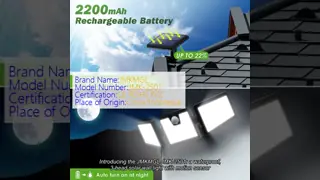Waterproof Solar Wall Light With Motion Sensor Light - 3 Heads