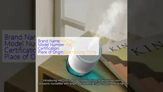 Cheaper Price Car Air Purifier  Mini Ultrasonic Angle Adjustment Oblique Air Humidifier