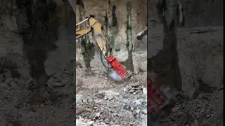 Top type hydraulic breaker 