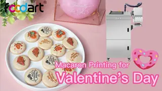 Super hot macaron production line big exposure? | Edible ink printer | Foodprinttech