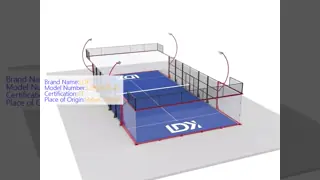 China LDK Top Quality Design Professional Custom Padel Racket Paddle Tennis Racket Palas De Padel for sale