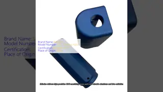 High Precision CNC Machining Spare Parts with Blue Oxidation Surface Treatment