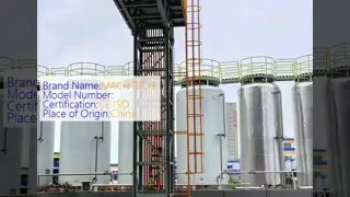 China Outdoor Large Oil Tank Material Handling Solution For Storing Raw Materials for sale