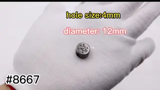 China Personalized Zinc Alloy Beads 9mm Metal Beads For Bracelets / Necklaces for sale