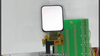 1.78 inch AMOLED Display 368*448 Smart Watch with MIPI/QSPI Display#amoled#oled#display#screen
