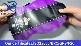 Shaped stand-up pouch for food packaging