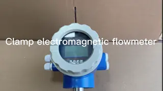 Clamp electromagnetic flowmeter
