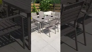 China Outdoor Rattan Furniture Set Waterproof UV-Resistant Wicker Patio Table And Chairs Combination For Garden, Terrace, Courtyard, And Vacation Rental Outdoor Spaces" for sale