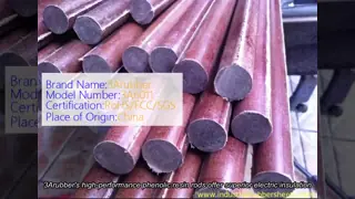 China High Performance Phenolic Resin Rod with 10KV Breakdown Voltage, B Class 130 Heat-Resistant and 90-110Mpa Flexural Strength for Electric Insulation for sale