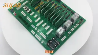 China Hyundai Elevator PCB Relay Board TCB-3 with 72 MHz Processor 24 V Safety Chains and Cloud-Ready 4G Modem for sale