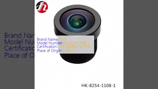 China Infrared Car Camera Lens 2.2mm , HD Undistorted M12x0.5 Lens 1/2.9" for sale