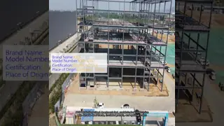 China Custom Steel Structure Buildings Prefabricated Steel Structure Modular Workshop for sale