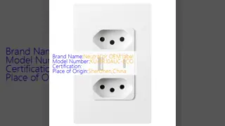 China Brazil USB Wall Socket with 2 USB Ports 5V 2.4A Output and 110-240V Universal Voltage for sale