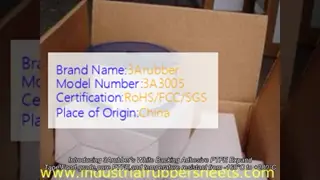 China White Backing Adhesive PTFE Expand Tape , PTFE Expand Tape Food Grade for sale