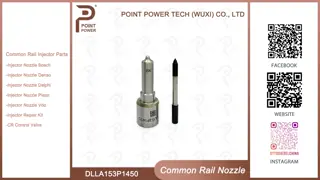China DLLA153P1450 Diesel Nozzle Fuel Injector Nozzle Dlla153p1450 For Common Rail Injectors 0445110232/233 for sale