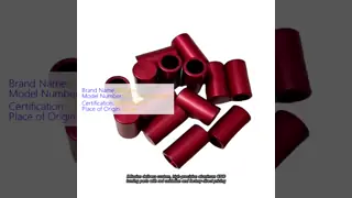 Custom Red Oxidation CNC Turning Parts Aluminum with Factory Price and Durable High Precision