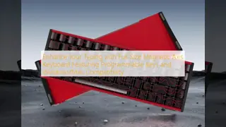 Magnetic Axis Keyboard: Programmable RGB Full Size