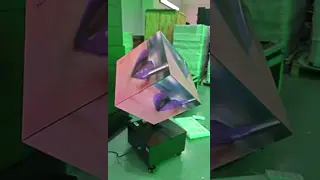 A rotatable cube-shaped LED screen, suitable for many occasions. #ledscreen #ledscreendisplay