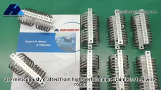 Watch: JGX-0400 Compact Wire Rope Isolator Ultimate Solution for Vibration Shock Control Showcase