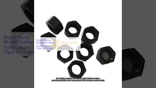 Customization High Precision CNC Spare Parts with Blackened Surface Finish